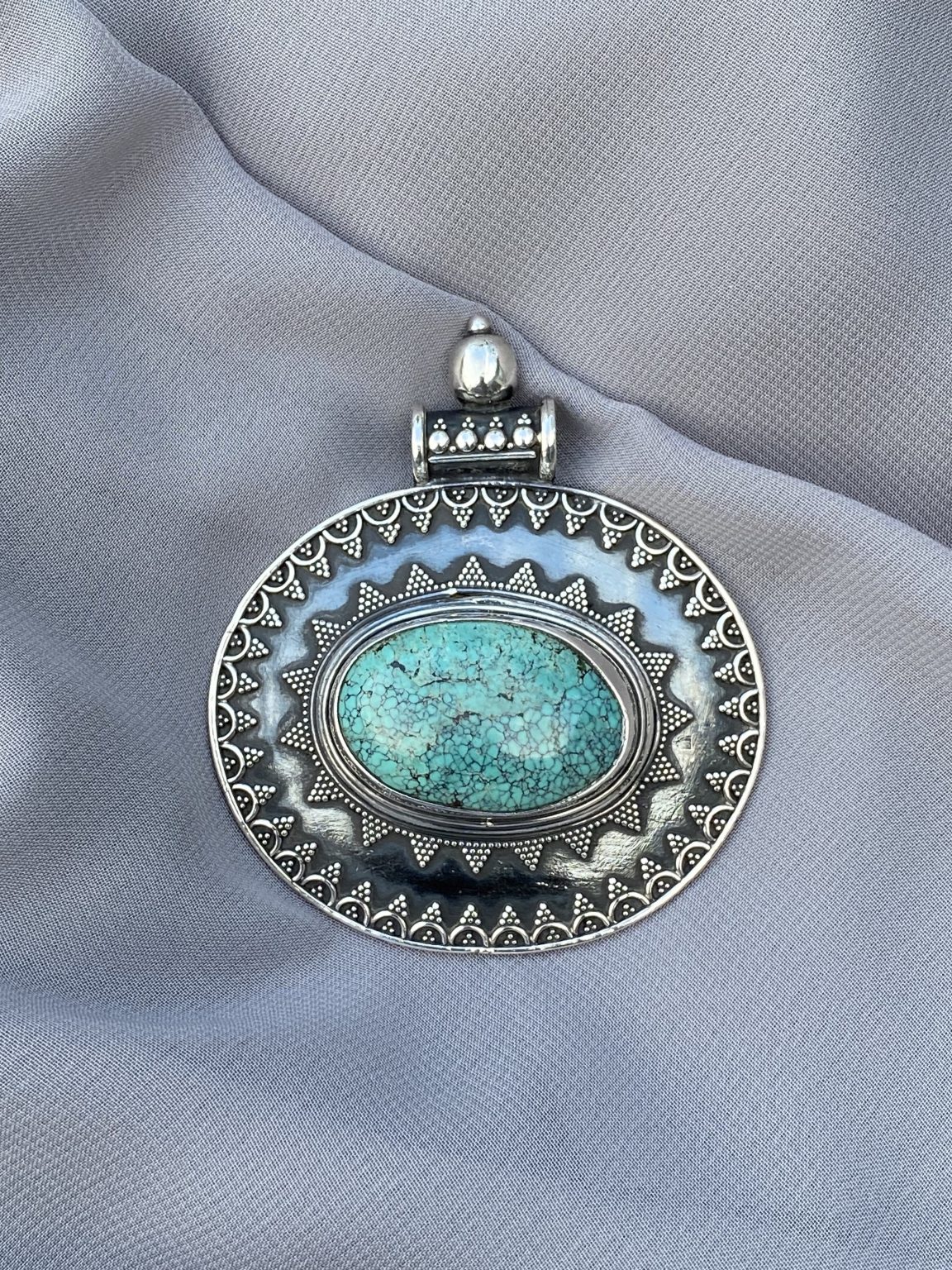 Vintage Turquoise Pendant